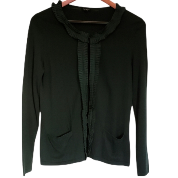 Talbots | Sweaters | Talbots Dark Green Openfront Cardigan S | Poshmark